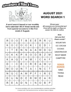 Kid’s Activities – Herald and Sons Publishing